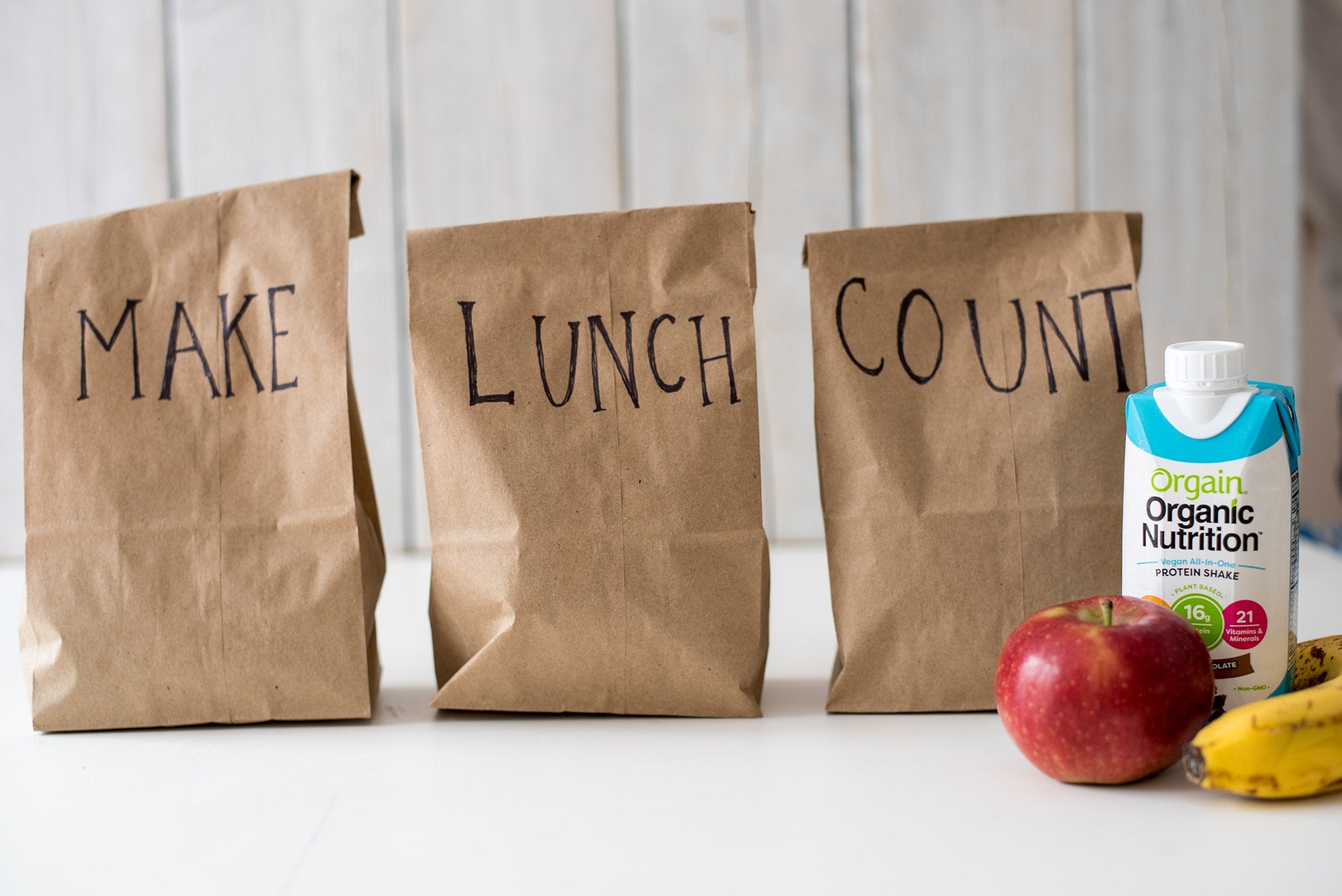 National Make Lunch Count Day -Brown Bag Lunch Reasons – Orgain
