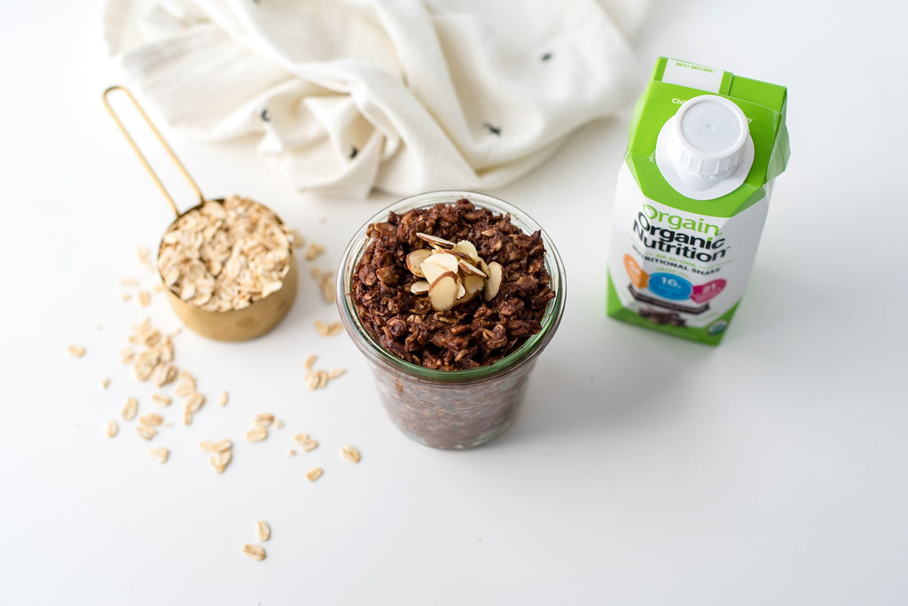 Chocolate Overnight Proats Recipe -Overnight Proats Recipe – Orgain