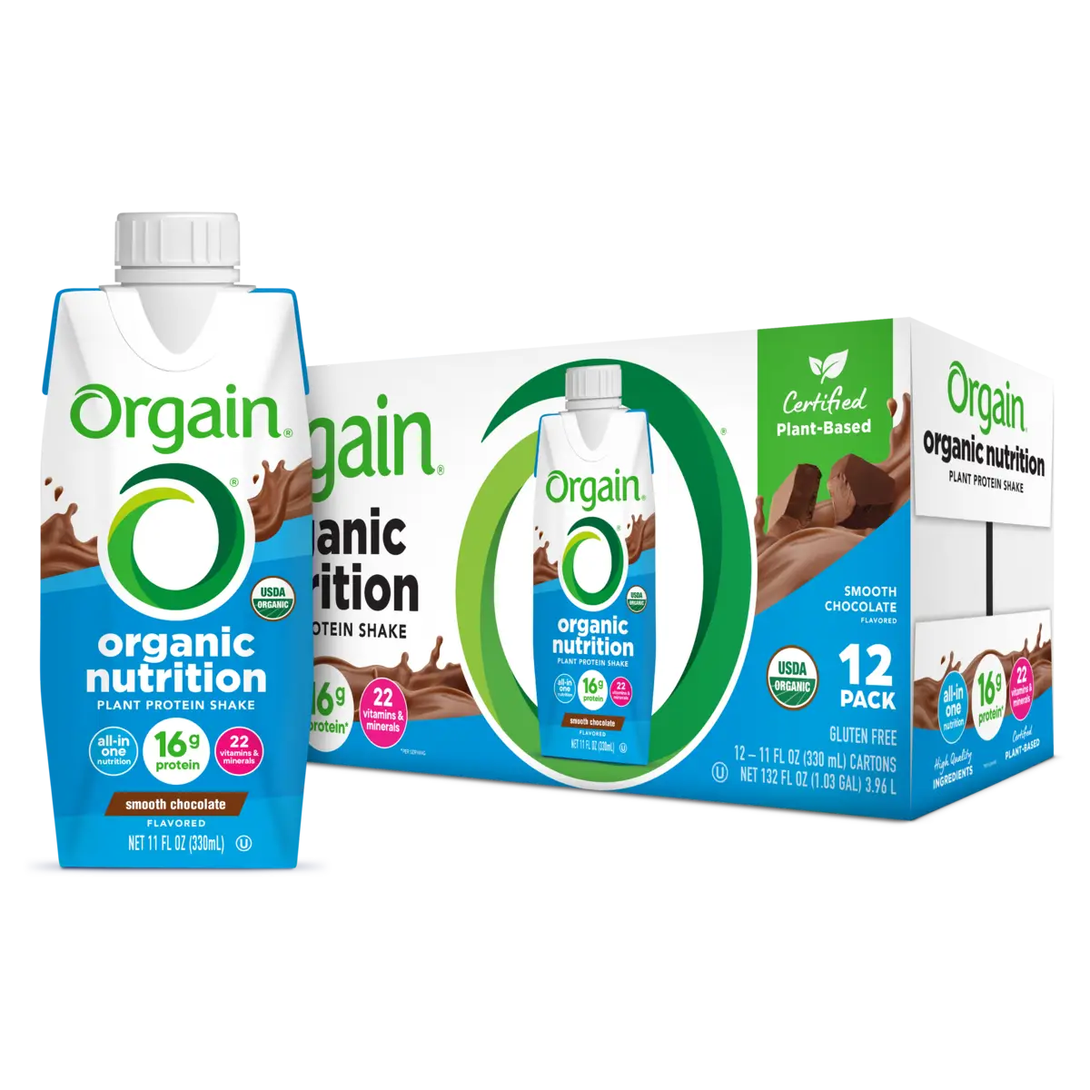 Plant-Based Protein Vegan Nutrition Shake | Orgain