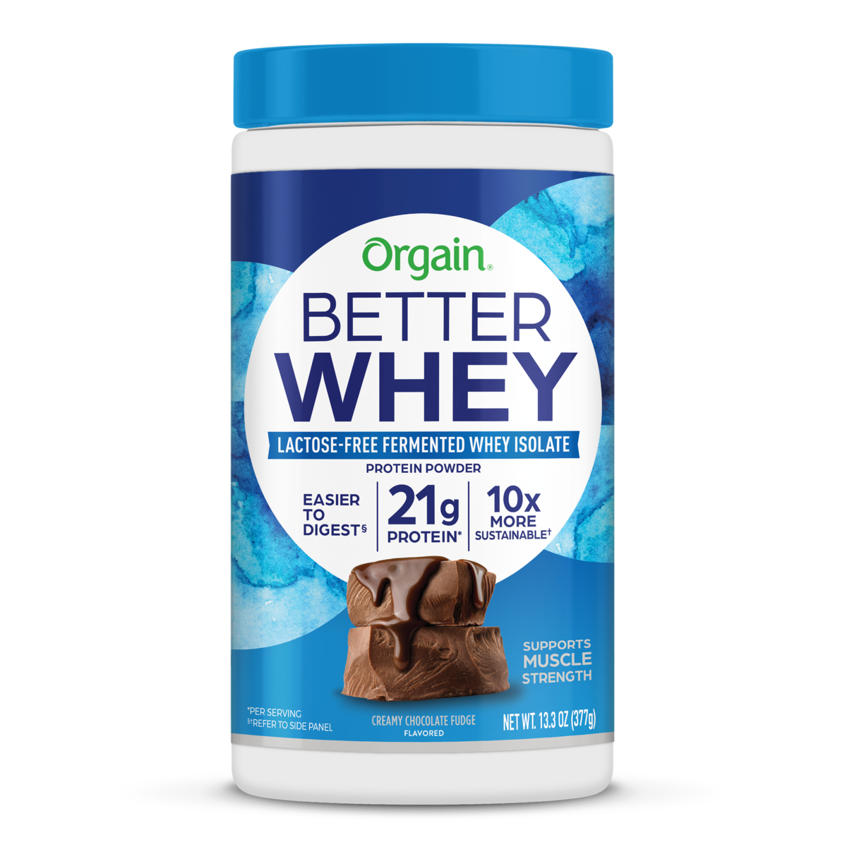 Better Whey Chocolate Protein Powder | Orgain