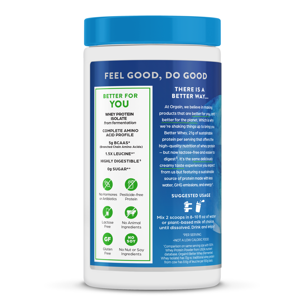 Better Whey Chocolate Protein Powder | Orgain