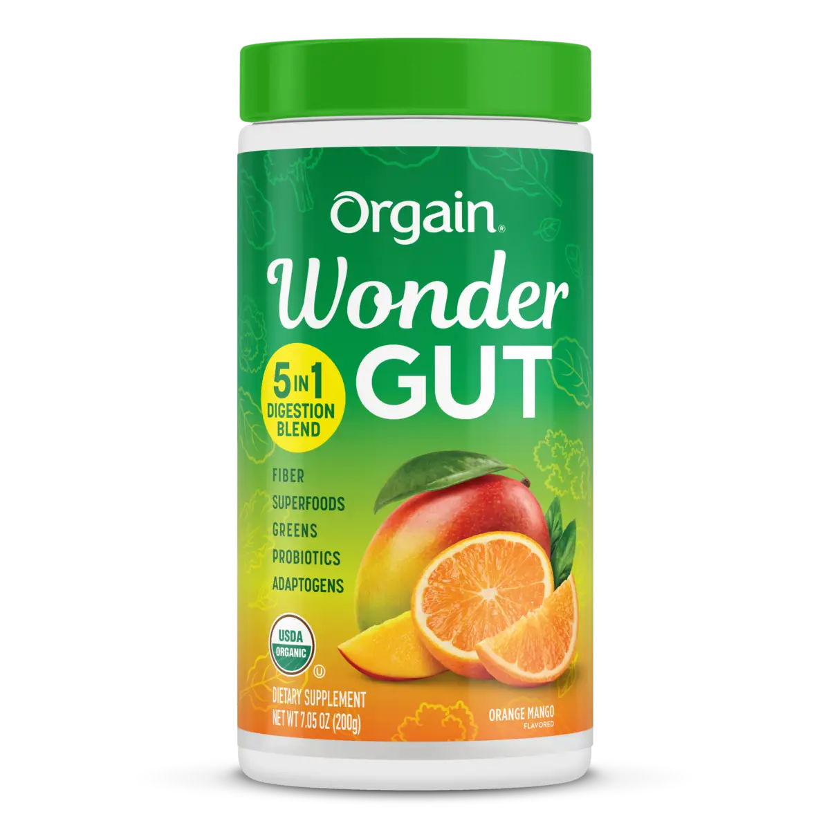 Orange Mango Probiotic Gut Health Supplement | Orgain