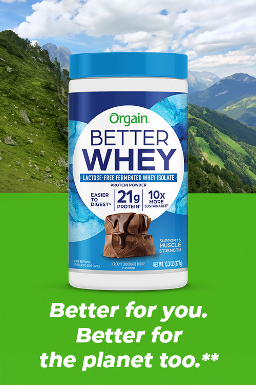 Grass Fed Whey Protein – Orgain